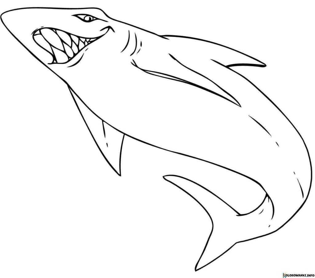Kolorowanki Rekiny do druku | Pobierz lub wydrukuj za darmo ...